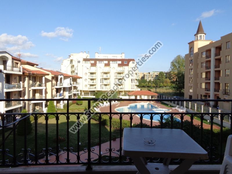 Pool view furnished 2-bedroom/1.5-bathroom apartment for sale in ...